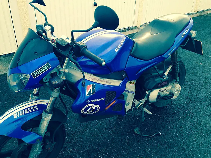 2004 GILERA DNA 50 BLUE