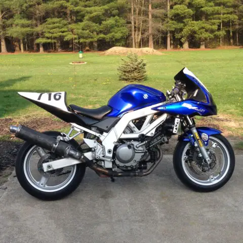 2004 Suzuki SV650 S Track bike only
