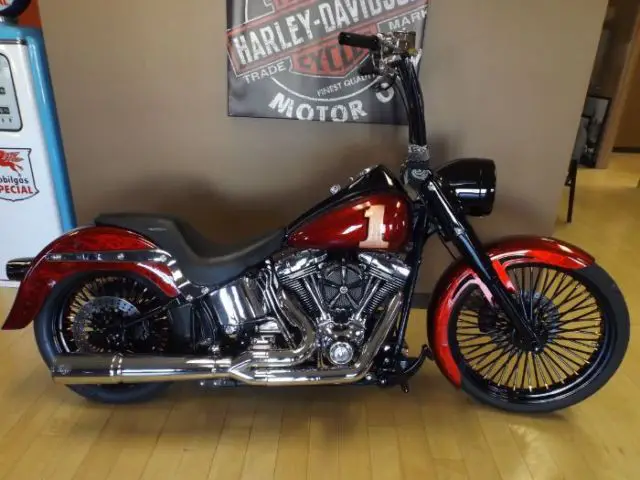 2005 HARLEY DAVIDSON FAT BOY SCREAMIN EAGLE, 95" KIT, CAMS, CUSTOM, 23 ...
