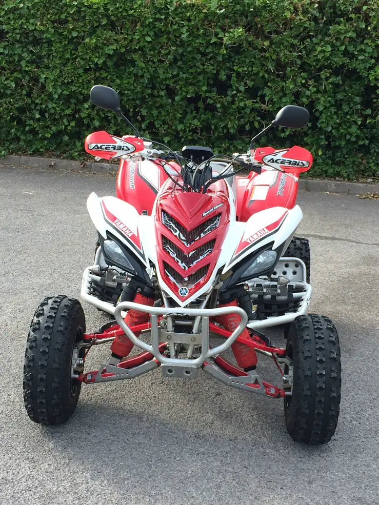 2008 Yamaha raptor 700r special edition Red & White