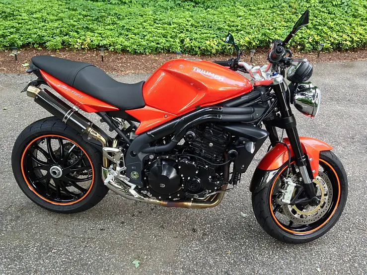 2009 Triumph Speed Triple Blazing Orange