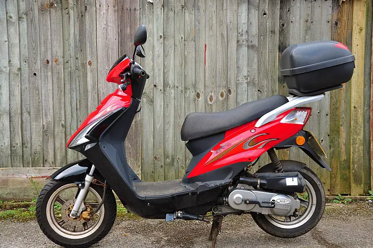 2011 QINGQI QM 50 QT-2 RED