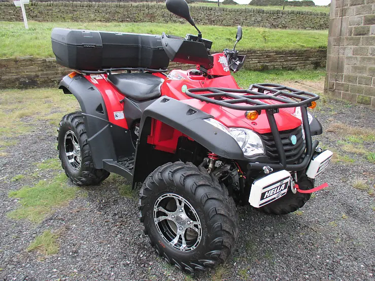 2012 12 REG QUADZILLA RS6 600cc AUTOMATIC 4X4 FARM QUAD/ATV, ONLY 1100 ...