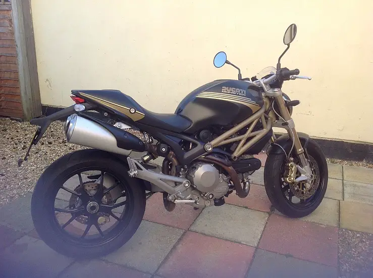2013 DUCATI M796 20TH ANNIVERSARY BLACK