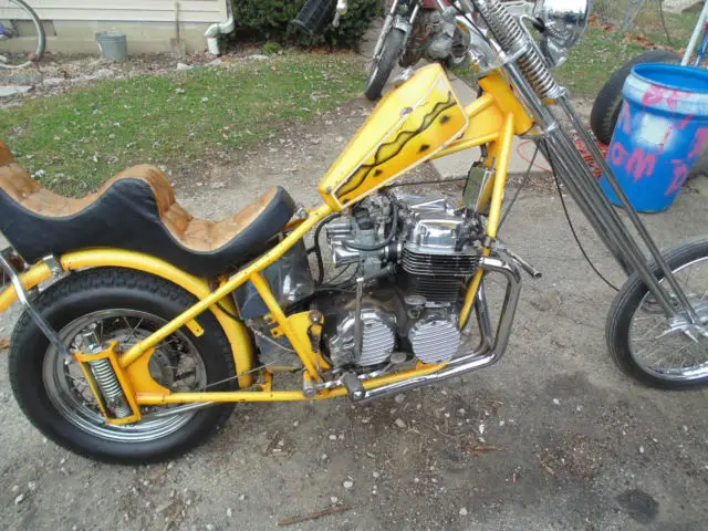 74 Honda CB750 Old School Chopper Amen Savior TRUE SURVIVOR NO RESERVE