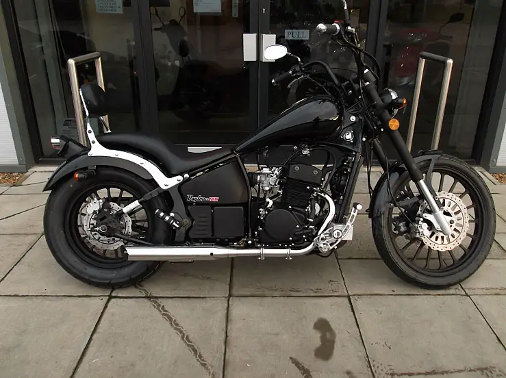 AJS Daytona 125 cruiser chopper 125cc motorcycle motorbike