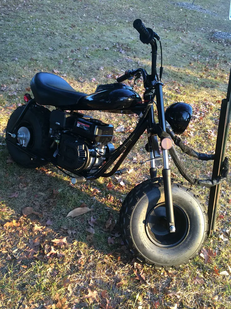 Black Baja Motorsports Warrior MB200 Mini Bike