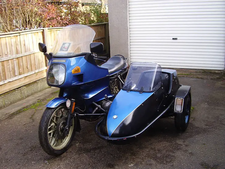BMW R100 and Sidecar