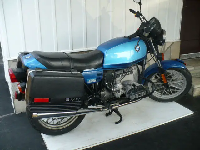 BMW R65 Motorcycle 1983 blue 43500km