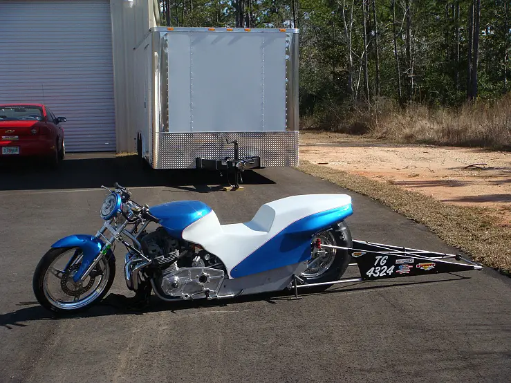 Car Tire Drag Bike Kawasaki