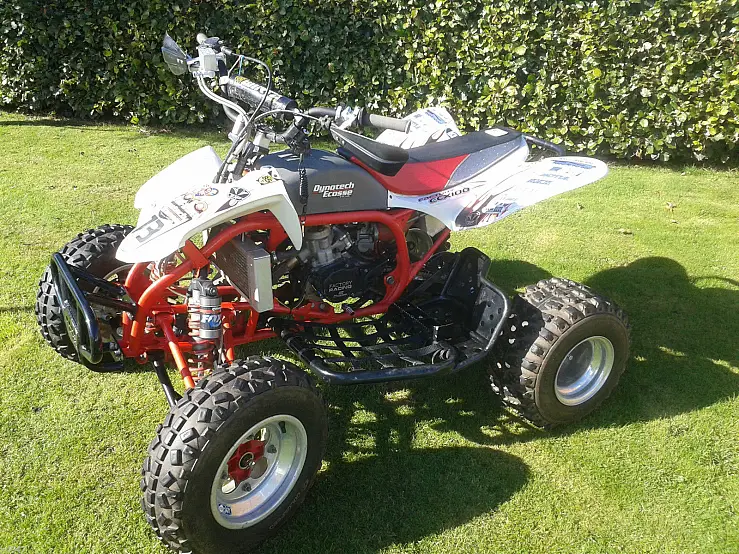 COBRA ECX100 RACE QUAD BIKE with HONDA CR85CC ENGINE FITTED, (YOUTH ...
