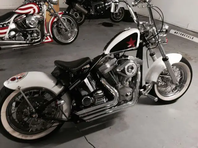 Custom Bobber Lucky Strike Motorcycle 2007