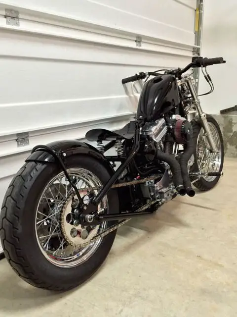 Custom Built Hardtail Harley Sportster Bobber Bar Hopper Rigid Chopper