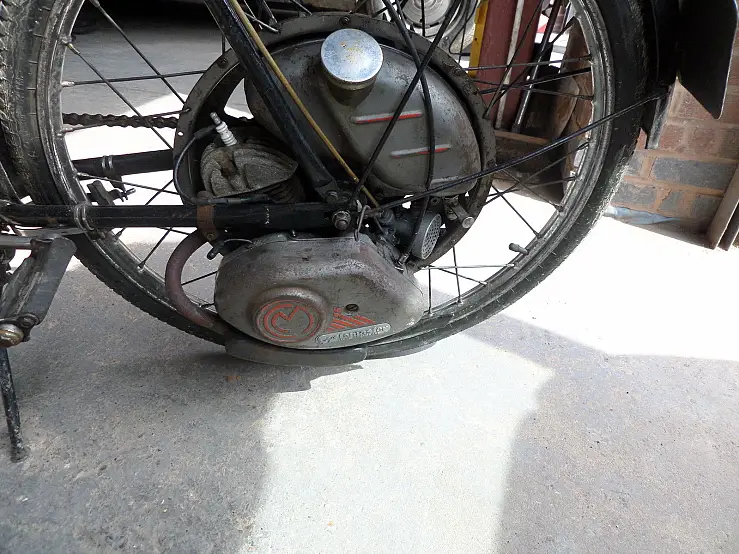 CYCLEMASTER 1956 32cc WITH A LOG BOOK