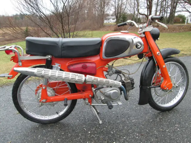 Early 60s (1964?) Honda Sport 50 motorcycle