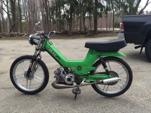 Fully Custom, Professionally Built 1975 Puch Maxi Moped