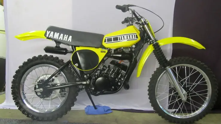 Fully restored Vintage 1977 Yamaha YZ125D MX MZ AHRMA