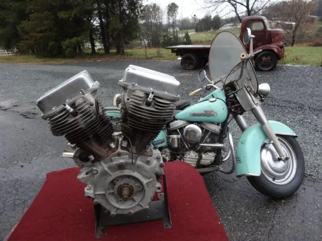 HARLEY DAVIDSON 1948FL PANHEAD ENGINE W/NC TITLE, KNUCKLEHEAD, FLATHEAD