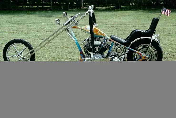 Harley Davidson Chopper - Custom built