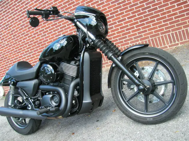 Harley-Davidson Street 750 (XG 750) - Customized "Cafe-Racer" style low ...