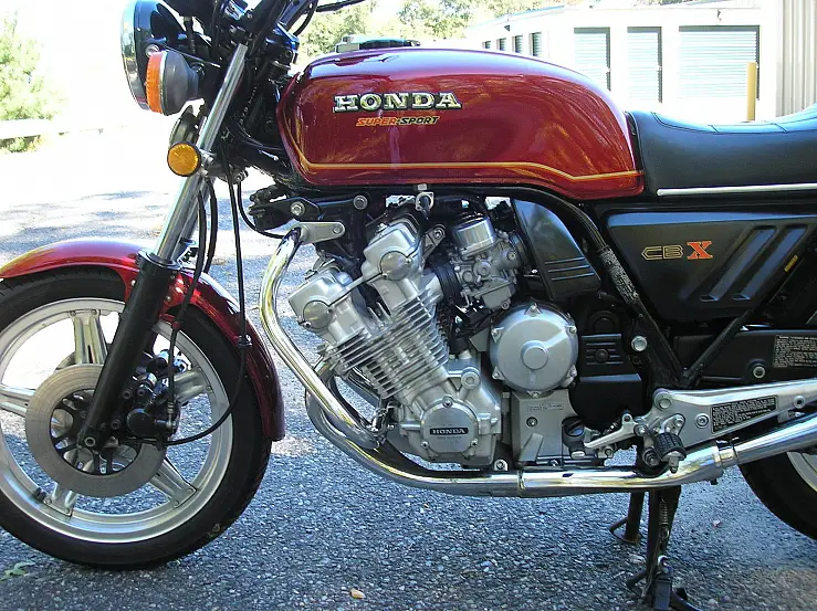 Honda CBX 1000, 1979, red