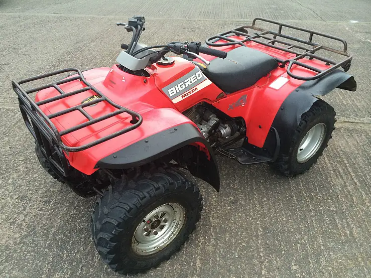 HONDA FOURTRAX TRX300 BIG RED 4X4 FARM QUAD ATV QUAD BIKE