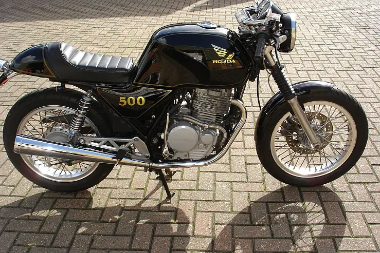 HONDA XBR 500 { TT REP } CAFE RACER