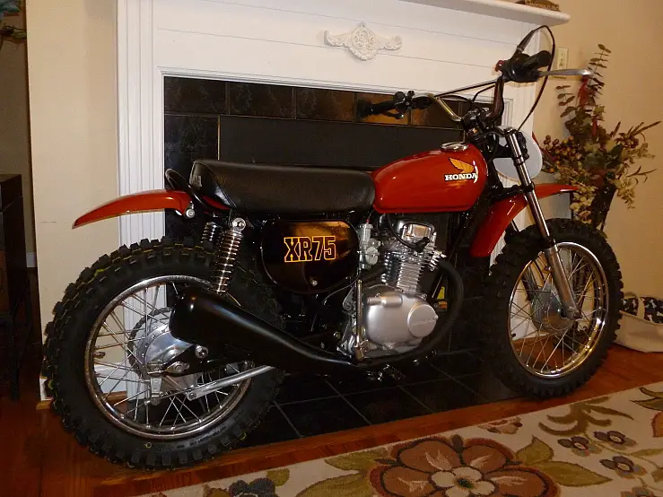 Honda XR 75 Vintage AHRMA Mini Racer XR75 K3 Jeff Ward Racer Fully ...