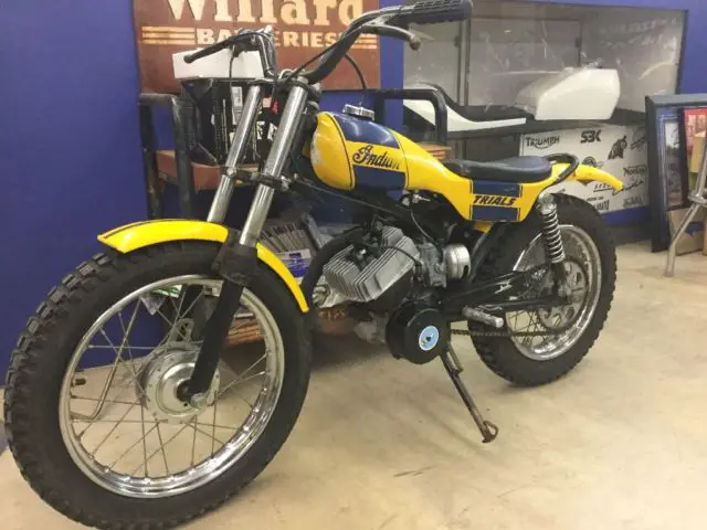 Indian MT5A Vintage Trials Bike 47cc MT5 50 TRIAL MOTORCYCLE Rare ...