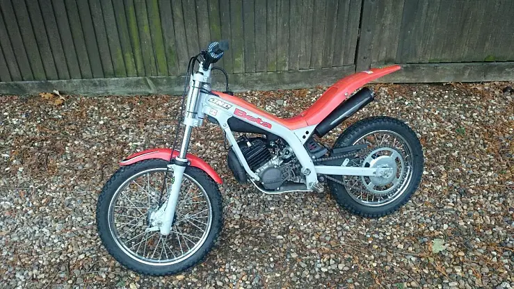 KIDS BETA MINI 50CC TRIALS BIKE