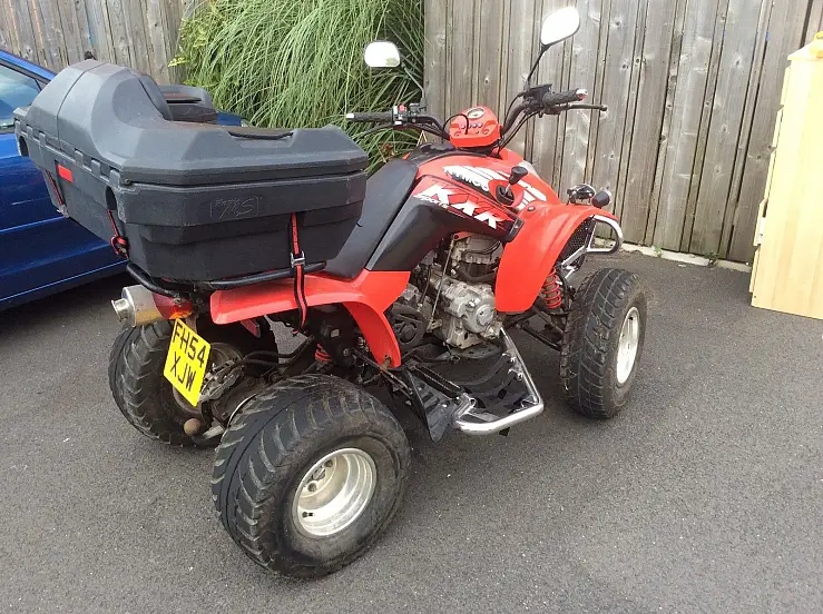 KYMCO 250cc QUAD BIKE, ROAD LEGAL