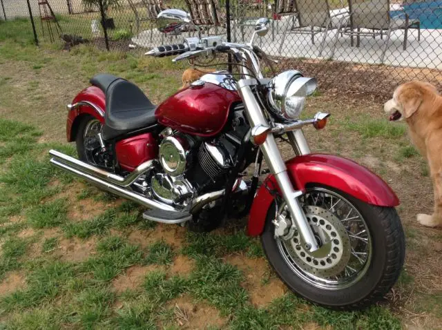 Motorcycle 1100 Yamaha Cruiser
