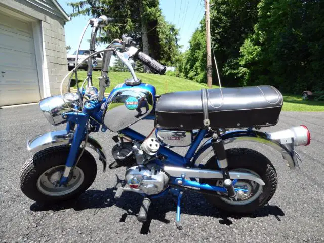 Motorcycle 1970 Benelli Dynamo 65cc BLUE