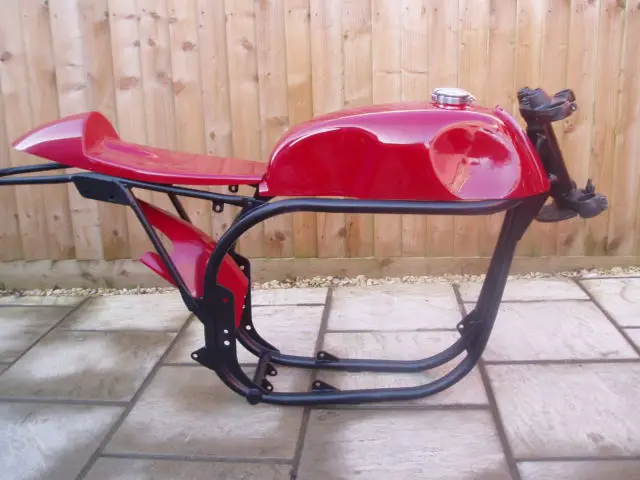 norton featherbed frame project