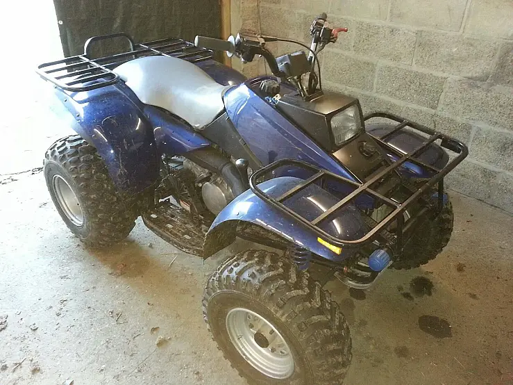 Polaris quad 350 two stroke