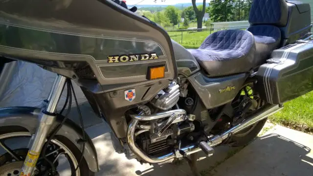 Rare One year 1983 Honda GL650 Silverwing Interstate in strong running ...