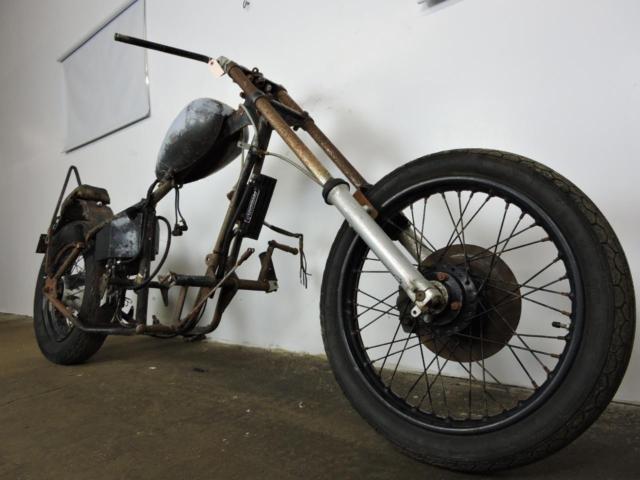 Super Crusty Triumph Chopper Rigid Hardtail Rolling Frame 650 750 Harley