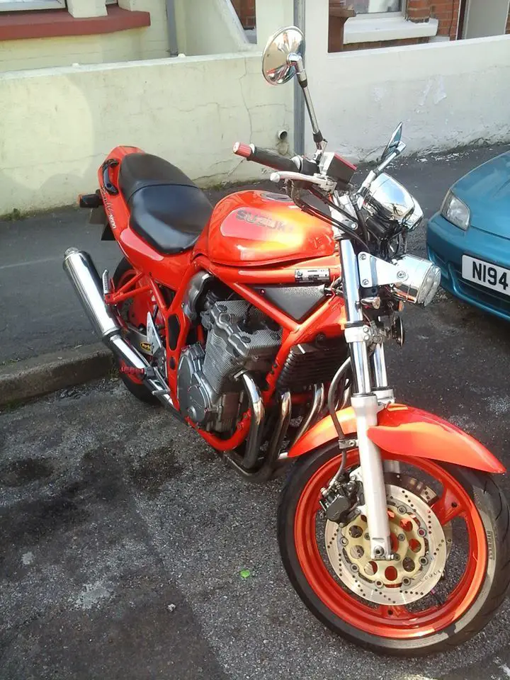 Suzuki Bandit Red 1996 P reg, excellent condition