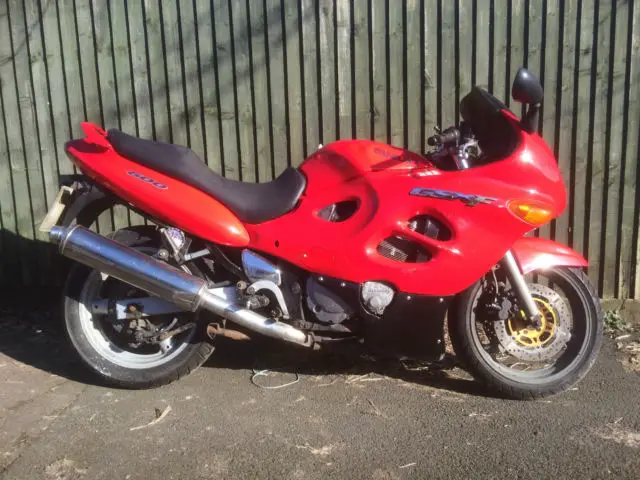 SUZUKI GSXF 600 GSX RED