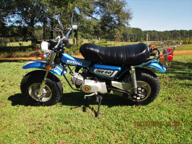 Suzuki RV90 1975 Big Wheel Like New Low Miles Dual Purpose Rare Classic