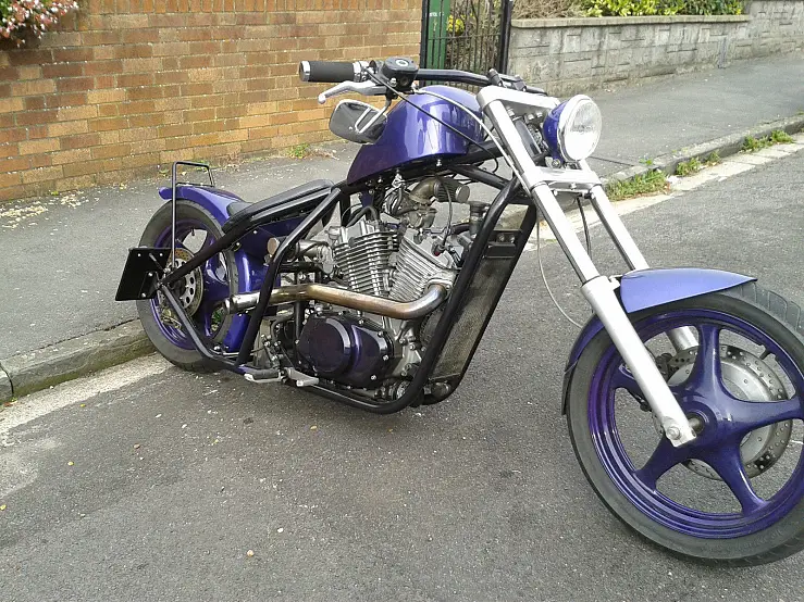 Suzuki VX800 Chop chopper lowrider hardtail custom