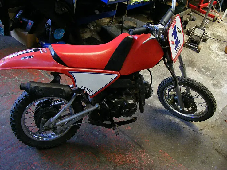 Suzuku Childs Motorcross Field Bike PY90 Honda