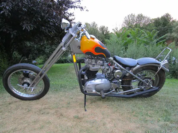 Triumph 1966 650 cc Bonneville Old School Chopper