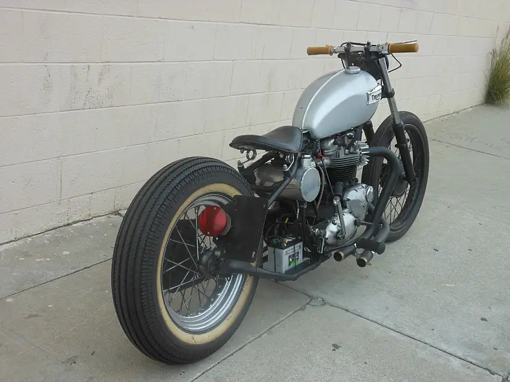 Triumph Rigid Bobber, Old School Custom Bobber. Bonneville, TR6. 1970 ...