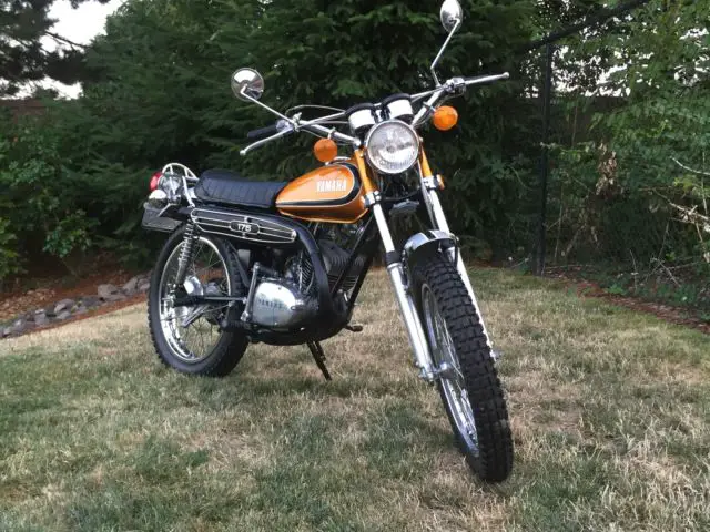 Vintage 1973 Yamaha Motorcycle CT3 175 CC Enduro In Excellent Condition