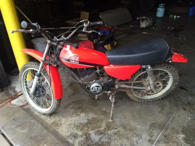 Yamaha MX100 Vintage Barn Find 100cc Motorcycle Dirt Bike Project 100cc