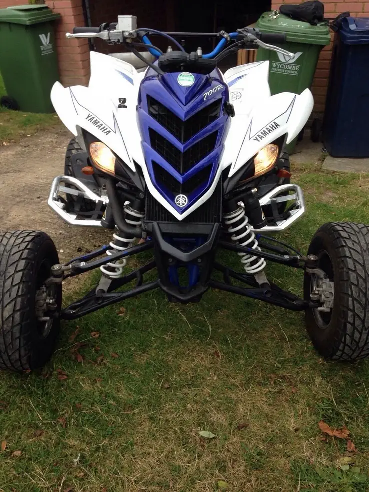 Yamaha Raptor R1 road legal quad