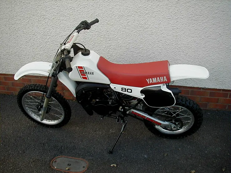 YAMAHA YZ 80 LC 1982 ONLY A FEW HOURS USE FROM NEW MUST SEE THIS