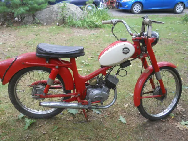 1965 Harley Davidson M50 All Original With Only 18.7 Miles