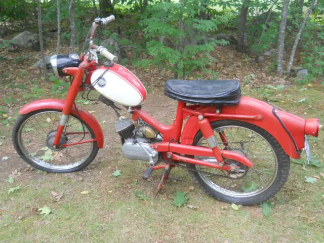 1965 Harley Davidson M50 All Original With Only 18.7 Miles